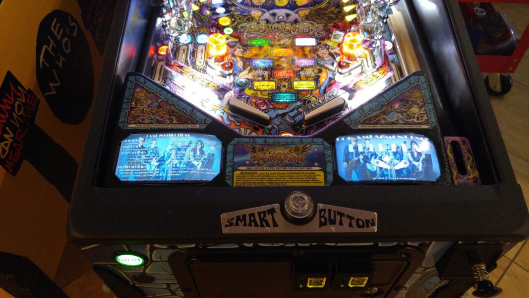 Aerosmith Stern Pinball Glowing Instruction Card Kit EL Panel PRO ...
