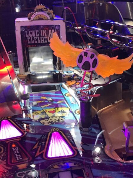 Aerosmith AS Pinball Machine LOGO LED Mod Stern - Lighted Pinball Mods