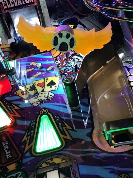 Aerosmith AS Pinball Machine LOGO LED Mod Stern - Lighted Pinball Mods