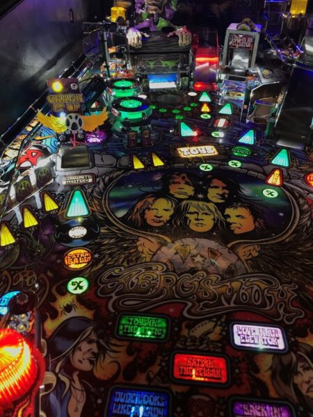 Aerosmith AS Pinball Machine LOGO LED Mod Stern - Lighted Pinball Mods