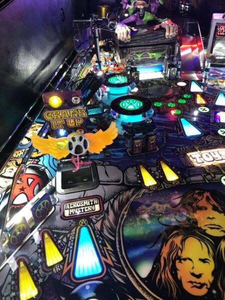 Aerosmith AS Pinball Machine LOGO LED Mod Stern - Lighted Pinball Mods