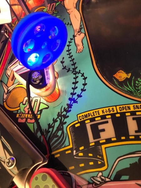 Creature From the Black Lagoon CFTBL Pinball Machine MOVIE REEL LED mod ...