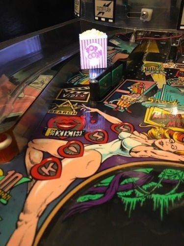 Creature From the Black Lagoon CFTBL Pinball Machine Butter POPCORN LED ...