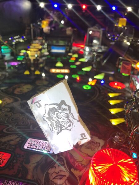 Aerosmith AS Pinball Machine JESTER CARD LED Mod Stern - Lighted ...