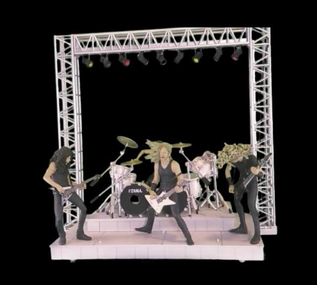 Metallica Pinball Machine Hologram Topper Micro SD card ONLY - Lighted ...