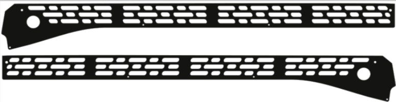 Star Wars Side Rails armor LE clone style mod for Stern pinball machine ...