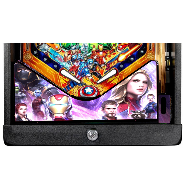 Avengers Infinity Quest purple Lighted Pinball Apron/Arch 0008 ...