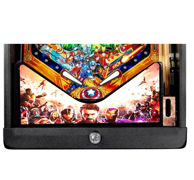 Avengers Infinity Quest city Lighted Pinball Apron/Arch 0009 - Lighted ...
