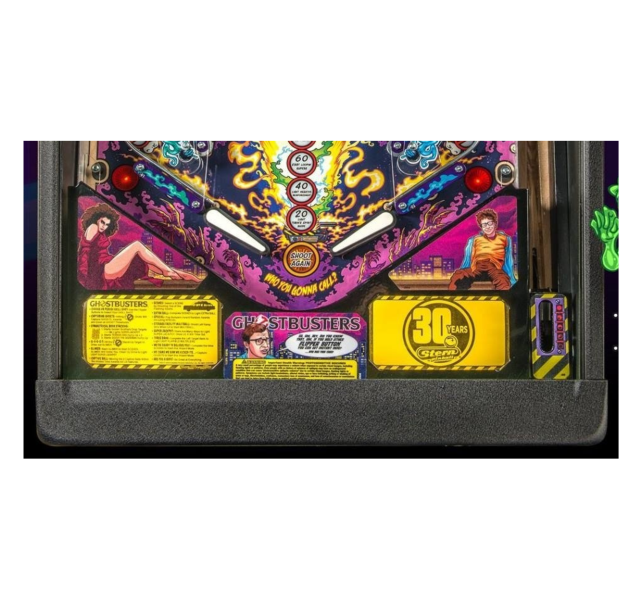 Ghostbusters purple Lighted Pinball Apron/Arch 0034 - Lighted Pinball Mods