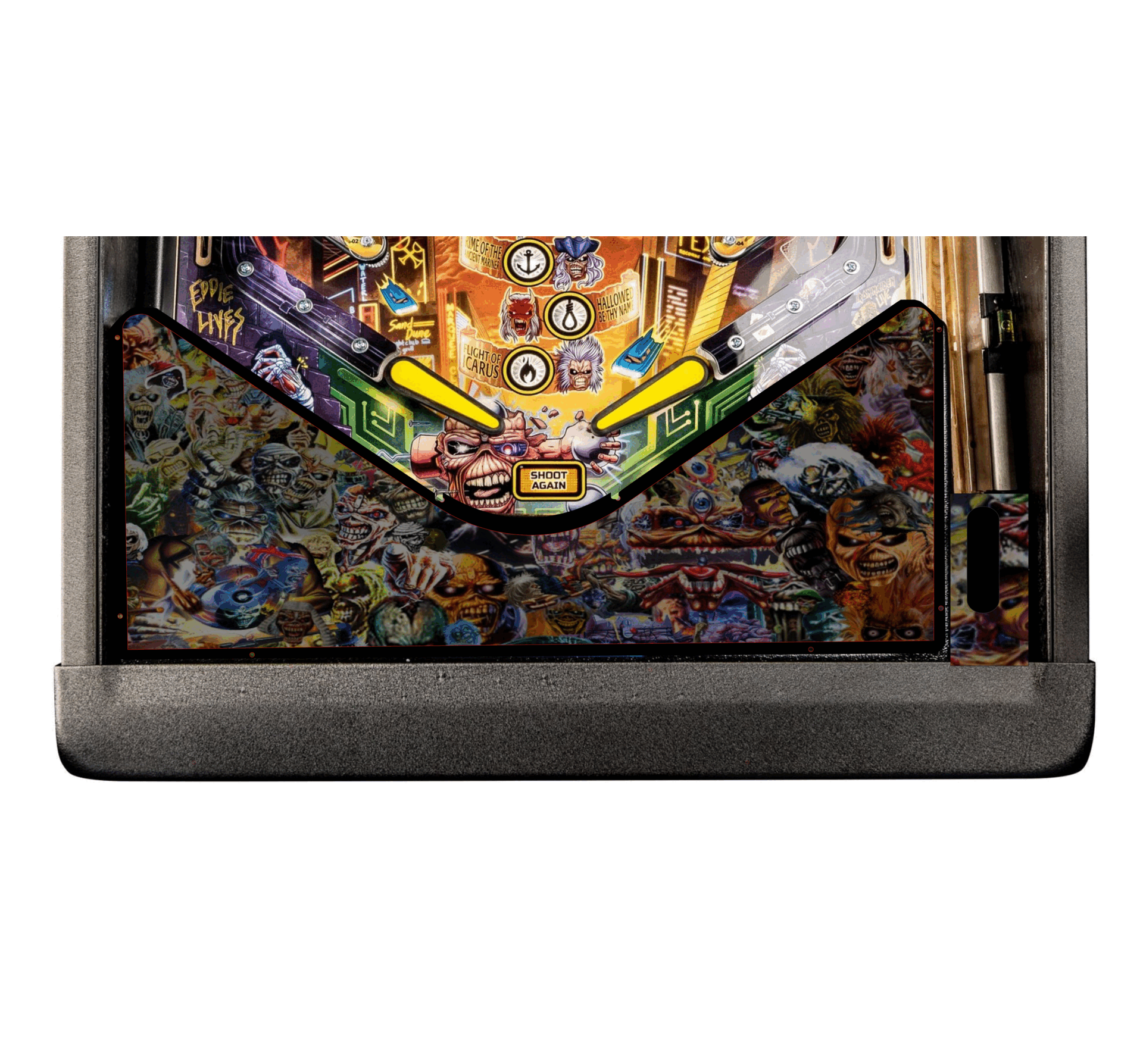 Iron Maiden eddies Lighted Pinball Apron/Arch 0051 - Lighted Pinball Mods