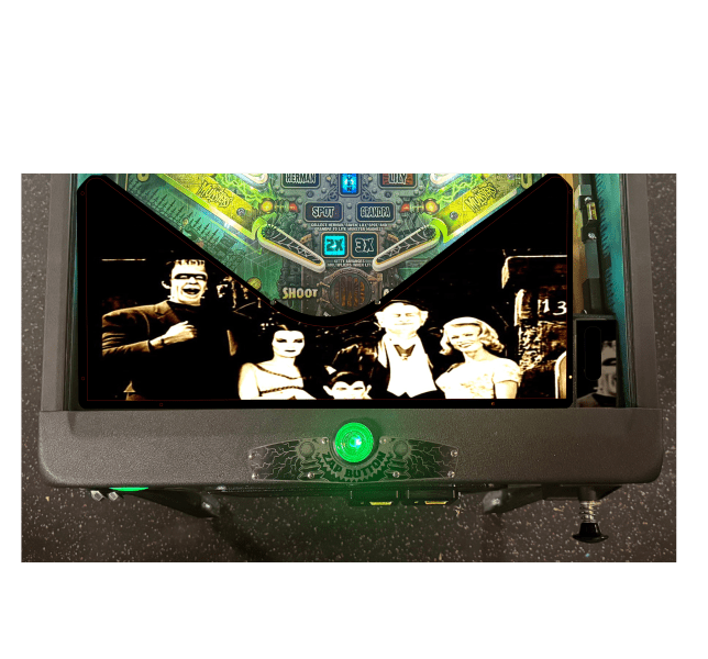 The Munsters family Lighted Pinball Apron/Arch 0124 - Lighted Pinball Mods
