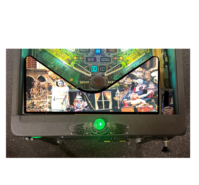 The Munsters familypic Lighted Pinball Apron/Arch 0126 - Lighted ...