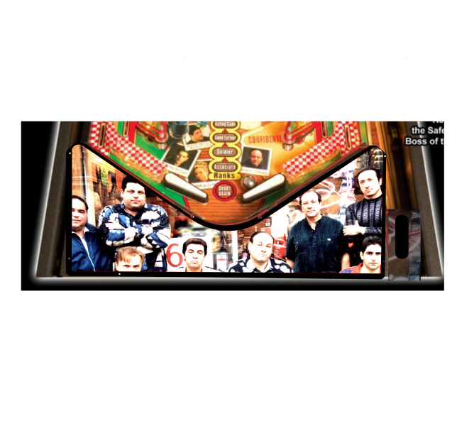 The Sopranos family biz Lighted Pinball Apron/Arch 0137 - Lighted ...