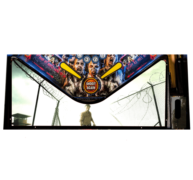 The Walking Dead cover Lighted Pinball Apron/Arch (pro only) 0145 ...