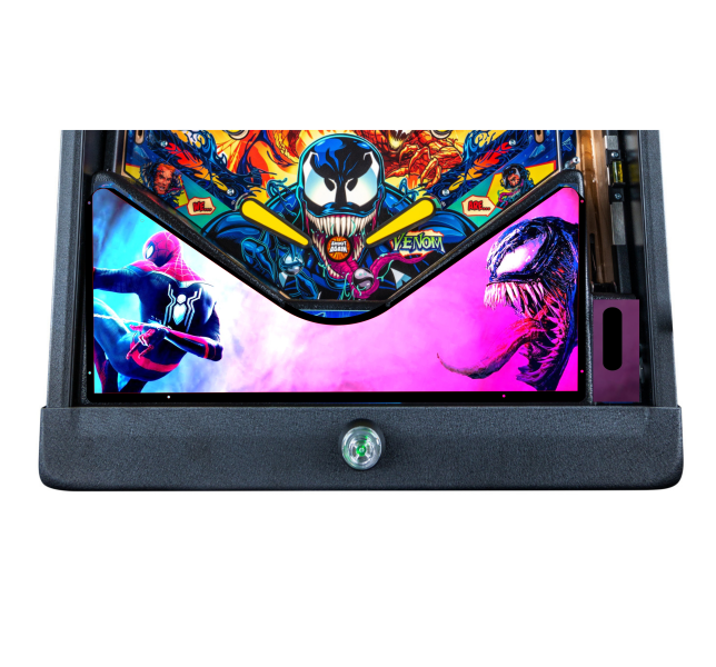 Venom pink Lighted Pinball Apron/Arch 0153 - Lighted Pinball Mods