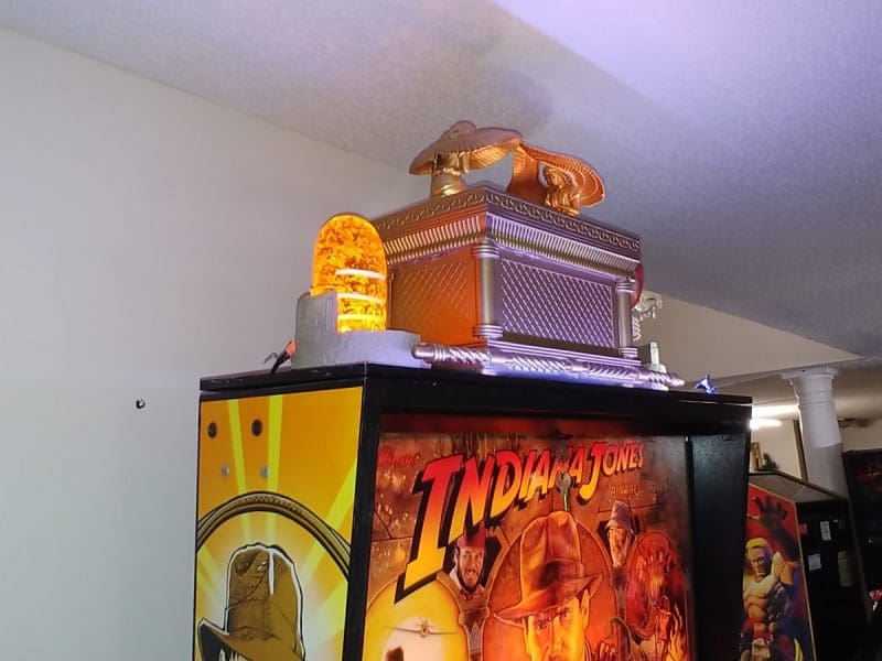 indiana jones big topper mod for Stern Pinball - Lighted Pinball Mods